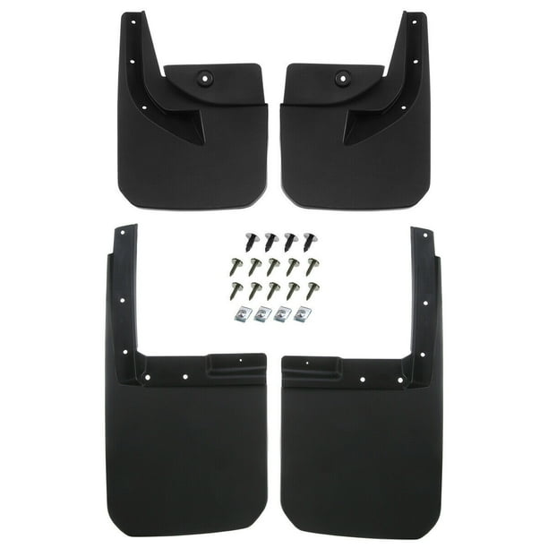4x RH + LH Splash Guards Mud Flaps For Jeep 2018-2020 Wrangler Sport ...