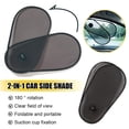 AGIUFGS Car Window Sun Shade By, Festive Holiday Designs, for Side ...