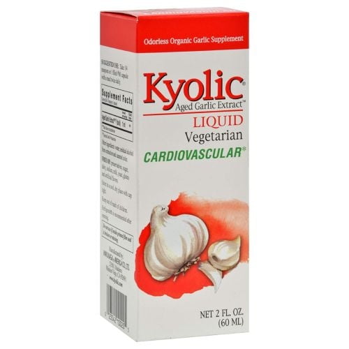 Suplemento de extracto líquido de ajo envejecido Kyolic, 60 ml (2 fl oz ...