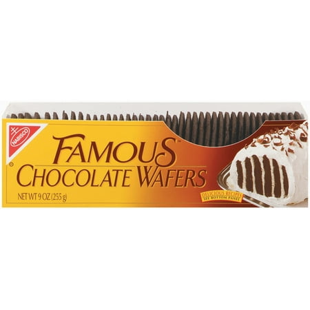 Nabisco Famous Chocolate Wafers, 9 Oz. - Walmart.com