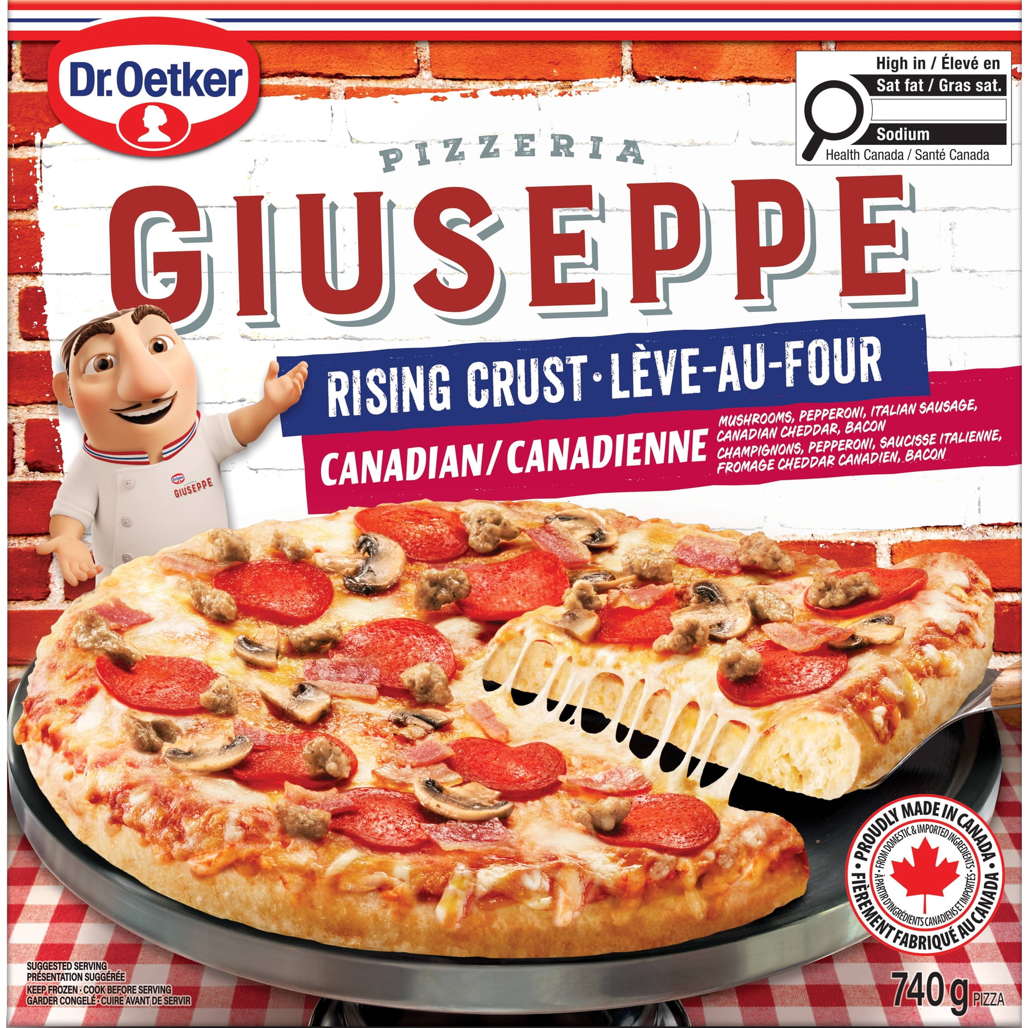 Click here for Dr. Oetker Giuseppe Pizzeria Rising Crust Canadian... prices