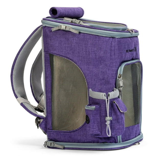 Soft Sided Pet Backpack Carrier, Purple - Walmart.com - Walmart.com