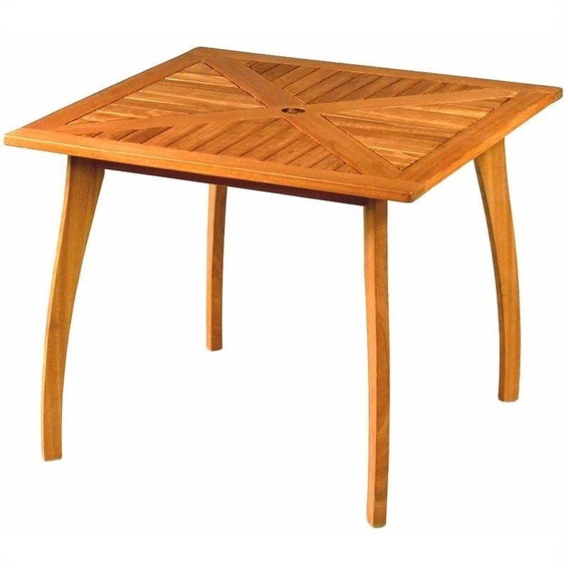 International Caravan 36" Wood Patio Table | Walmart Canada