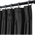 Pinch Pleated blackout 100% Polyester Blend Curtains Room Darkening ...