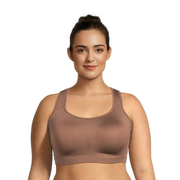 Avia Womens Plus Size Molded Cup Sports Bra