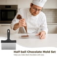 3D Cylinder Chocolate Molds, Long Stick Candy Making Set, with 8 ...