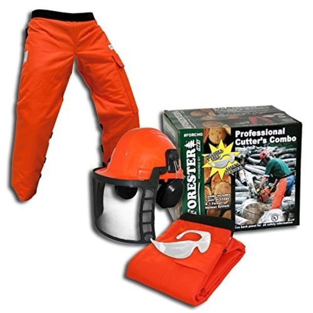 Forester OEM Arborist Forestry Professional Cutter's Combo Kit Chaps ...