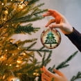 C Acrylic Christmas Tree Hanging Ornament 3X3 Inches Wall Window ...