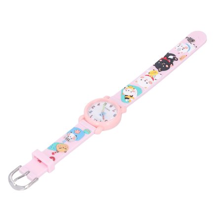 Kids Watch, Cute Cat Kids Waterproof Watch 3D Cartoon Style For Girl ...