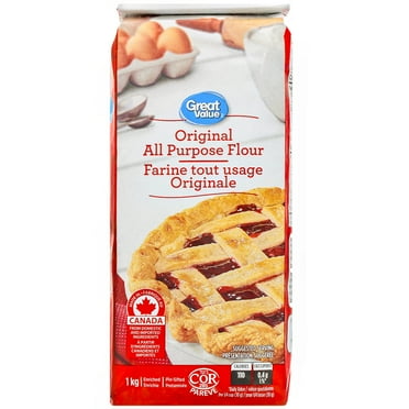 Great Value Original All-Purpose Flour, 2.5 kg - Walmart.ca