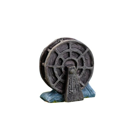 maskred 1/2/3/5 Water Wheel Miniature Figures Resin Garden Terrarium ...