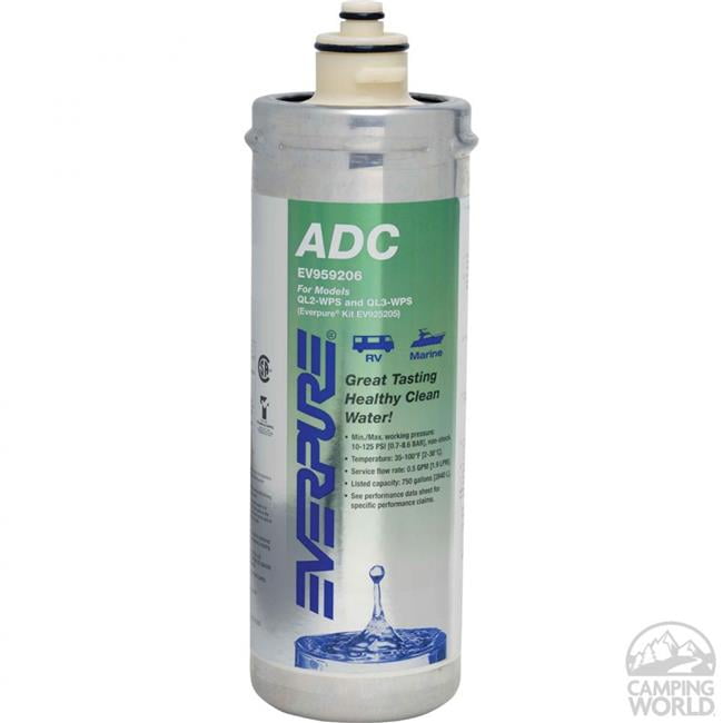 Commercial Water Distributing EVERPURE-EV9592-06 ADC Replacement Filter ...