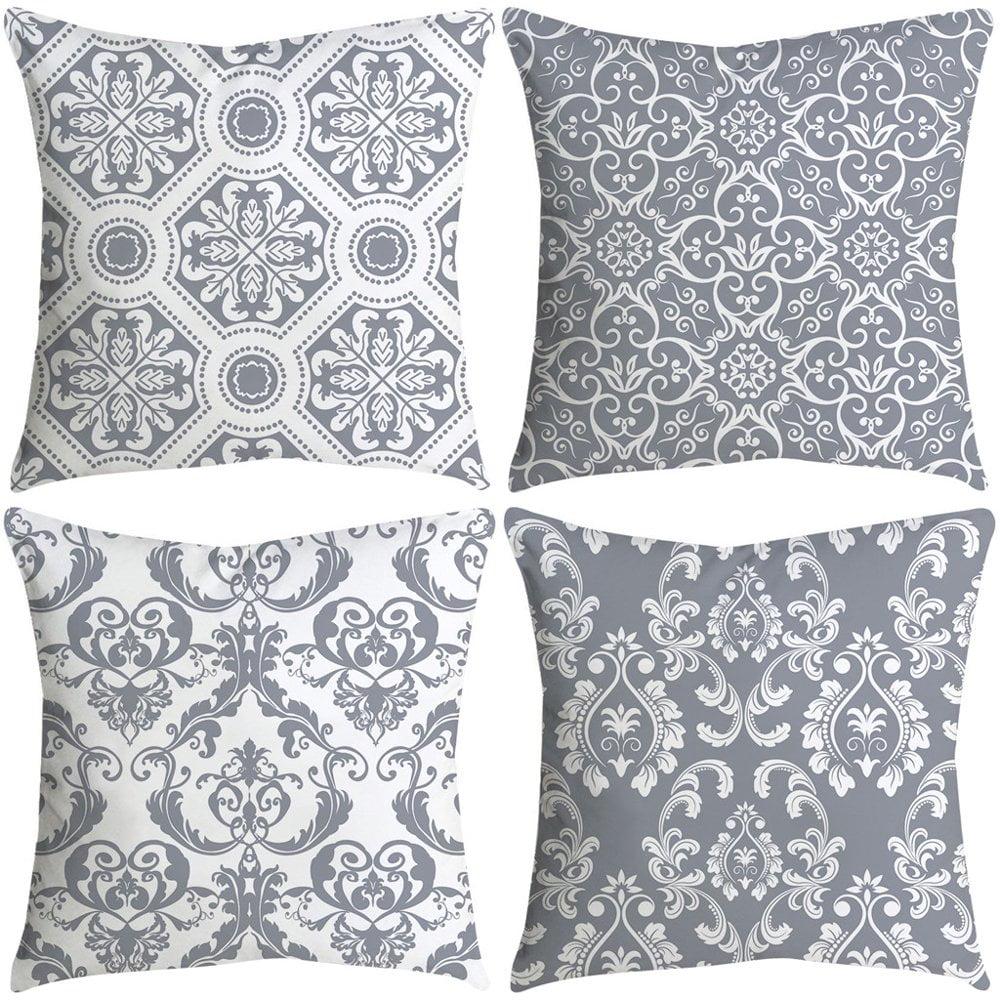 Click here for Ousitaid Set Of 4 Decorative Blue And White Porcel... prices