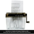 Mini Hand Shredder Portable Paper Shredder Manual Shredder Documents ...