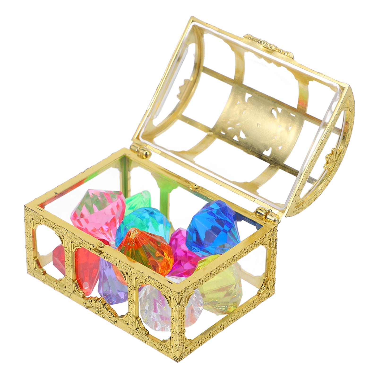 Click here for Miangastore Acrylic Gemstones Transparent Round Sh... prices