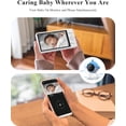 Baby 2K Video Baby Monitor, 5.5'' Baby Monitor with 360 PTZ Color ...