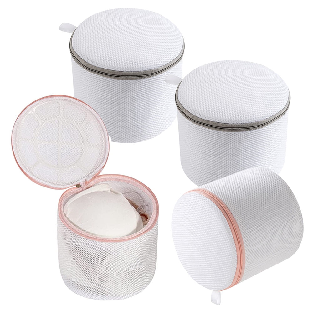 4 Pack Bra Washing Bags for Laundry, Bra Bags for Washing Machine ...