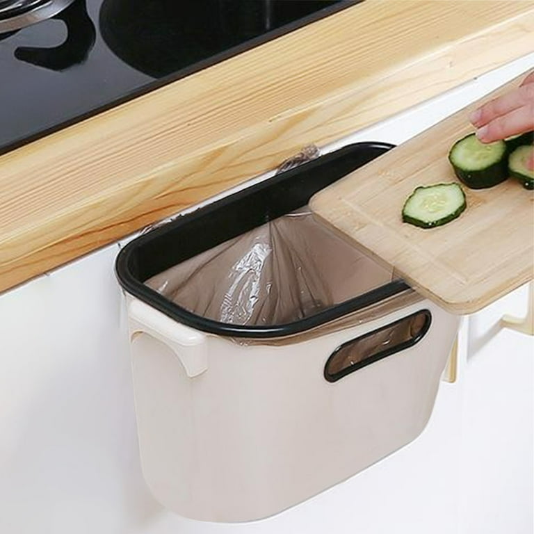 Small Compost Container Kitchen Compost Bin With Hooks - 3L Countertop ...