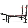 CAP Standard Weight Bench with Leg Press - Walmart.com