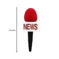 Nicky Bigs Novelties Cordless Handheld Fake News Reporter Microphone ...