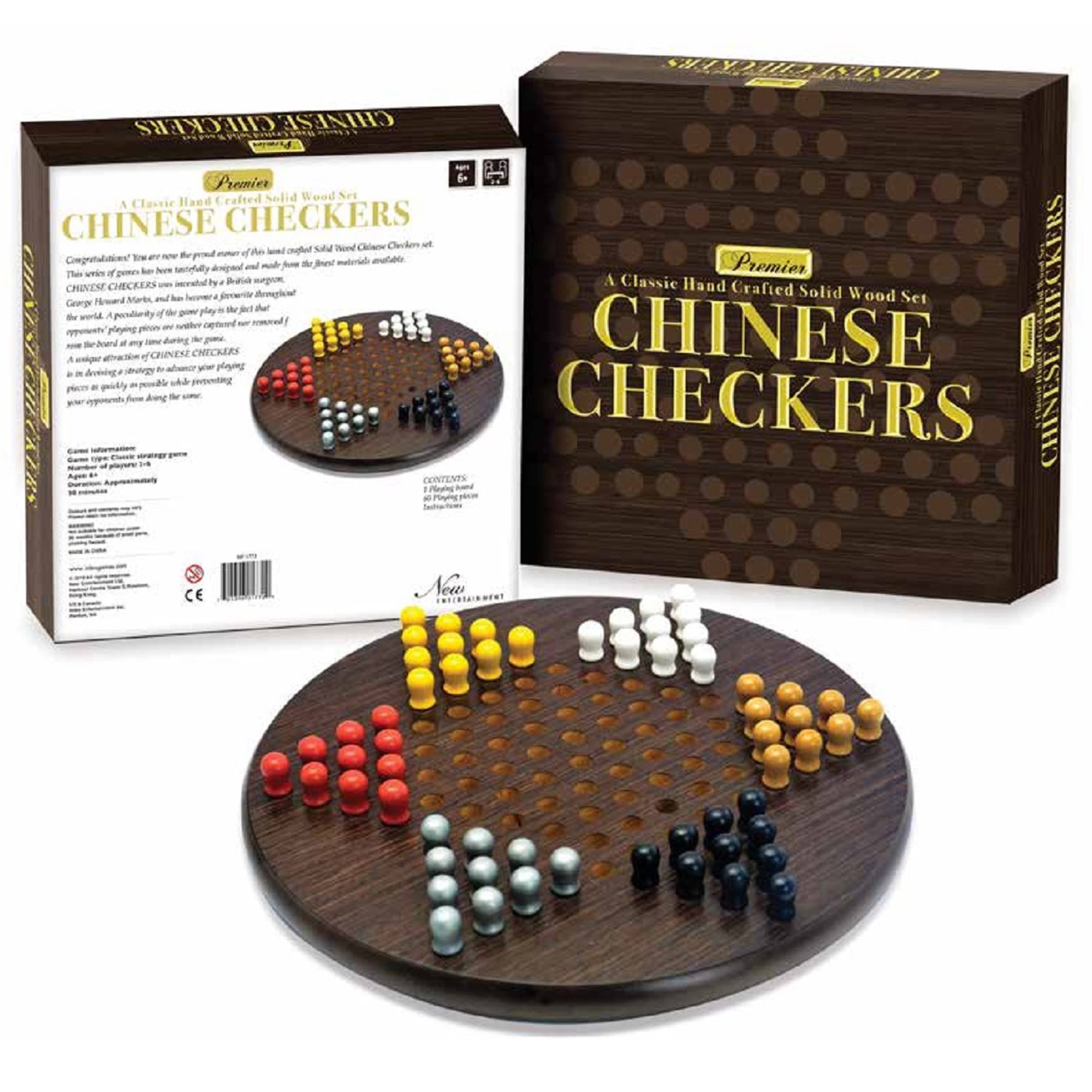 Intex Entertainment - Premier Chinese Checkers - Walmart.com