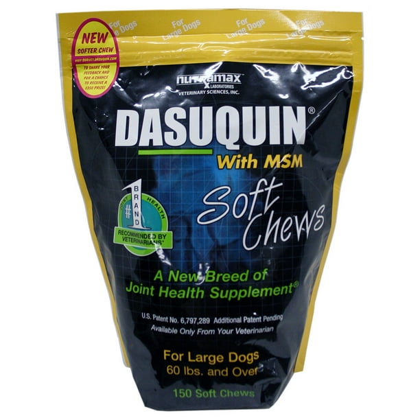 Dasuquin MSM Soft Chews for Large Dogs 150ct - Walmart.com