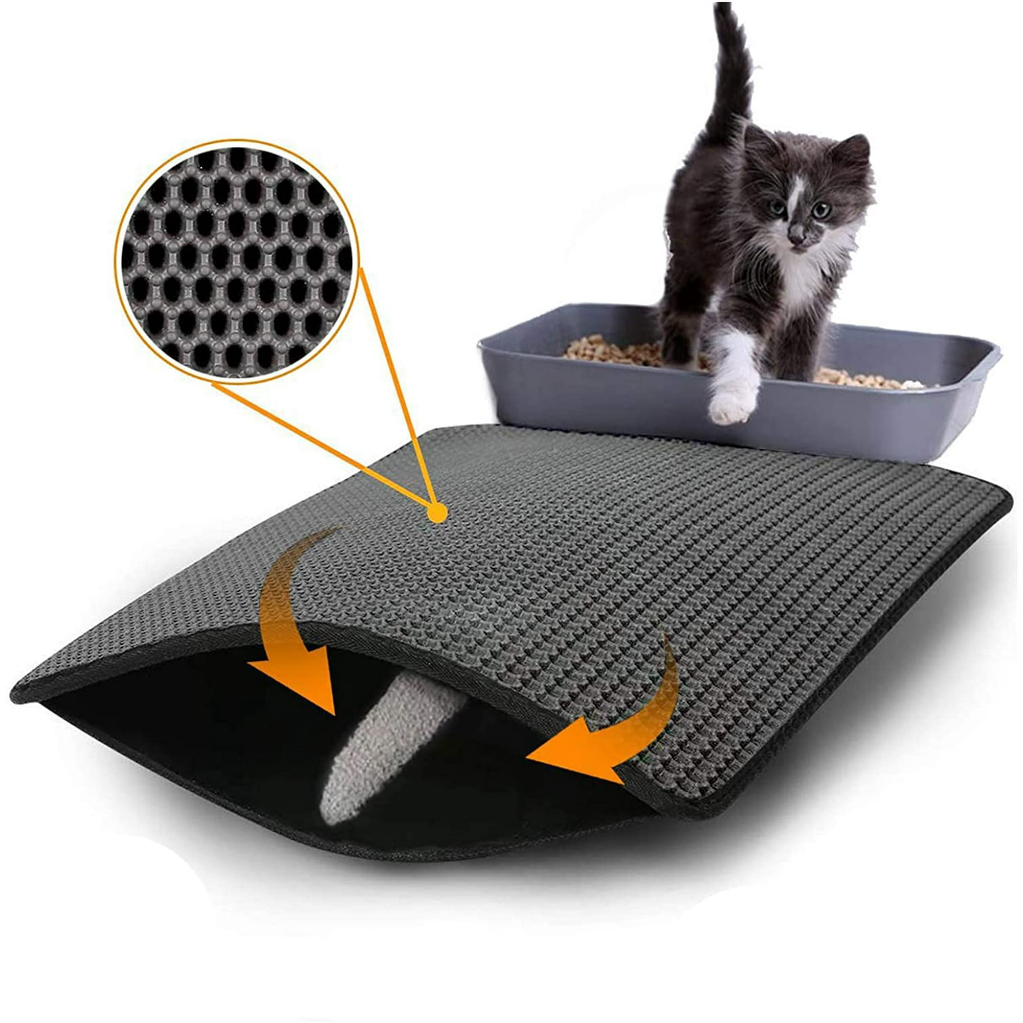 Click here for Ghsdfbb Cat Litter Mats Trapper Mat  Honeycomb Dou... prices