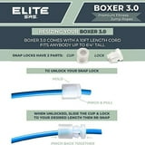 EliteSRS, Boxer 3.0 - Adjustable Jump Rope for Fitness & Training - Red ...