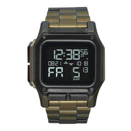 NIXON Regulus SS A1268 - Surplus/Black - 100m Water Resistant Men's ...