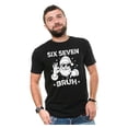 Christmas Funny Santa 6-7 Six Seven Tee Shirt social trend meme tee ...