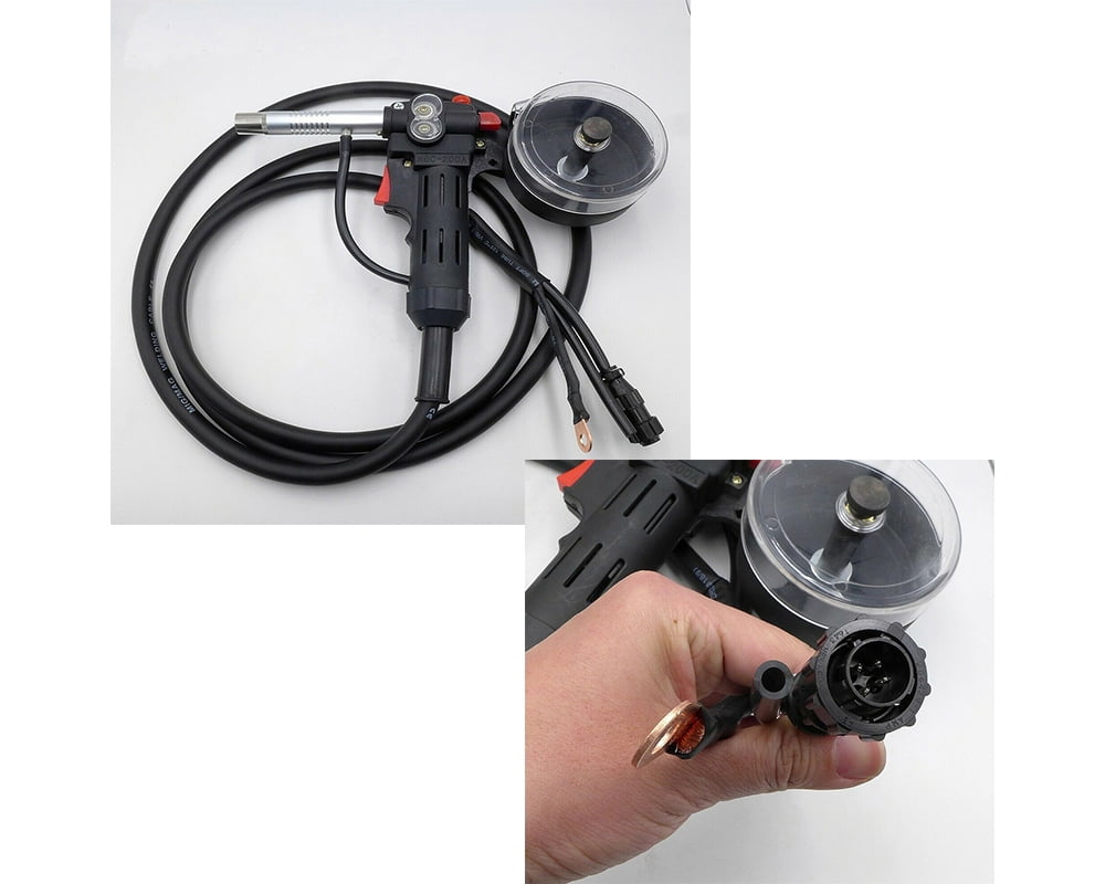 Buy INTSUPERMAI Aluminum Spool Gun for Miller Matic 210 Spoolmate 3035 ...