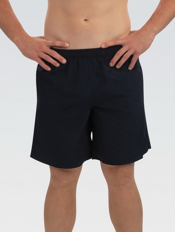(Price/each)Dolfin 8451SLD Men's Solid 9 Inch Water Short-Navy-S ...