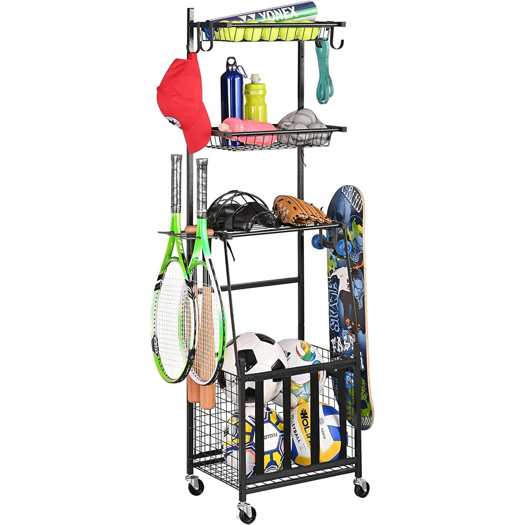 Click here for Proxxi Sports Equipment Organizer For Garage - Bal... prices