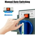 63A 2P Dual Power Automatic Transfer Switch 110V Generator Changeover Switch Rv Transfer Switch ...