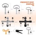 13Pcs Multi-functional Utility Kit - Includes 4-Way Spanner, Square ...