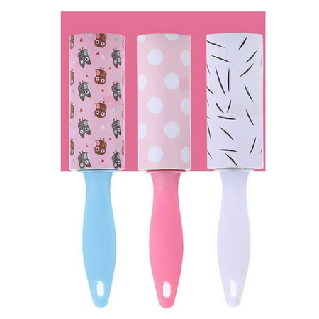 Mini Tearable Clothing Roller Sticky Hair Rolling Dust Paper Dust ...