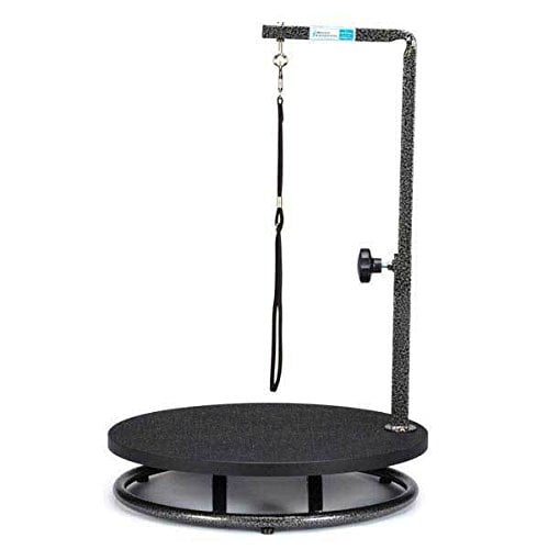 Small Pet Round Rotating Grooming Tables - Dog Groomer Table for ...