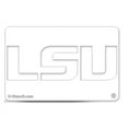 NCAA LSU Tigers Collegiate 'LSU' Multi-Purpose Stencil - Walmart.com