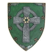 Design Toscano Celtic Warriors Sculptural Wall Shield: Set of Two ...