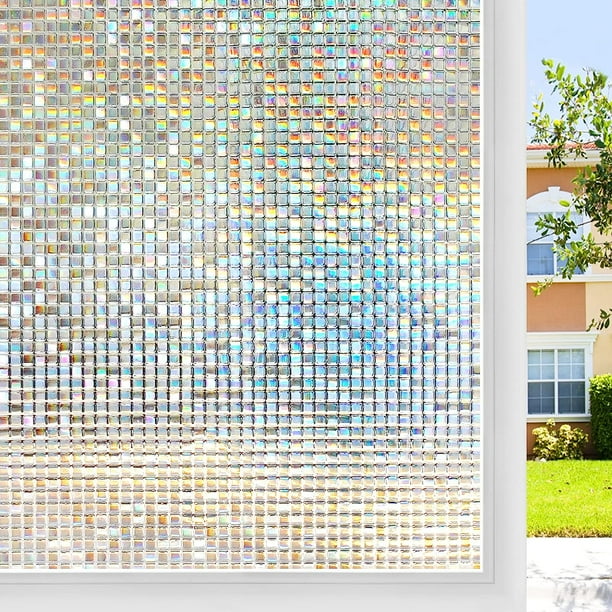 rabbitgoo Window Privacy Film Stained Glass Window Film Mosaic Static ... rabbitgoo Window Privacy Film Stained Glass Window Film Mosaic Static ...