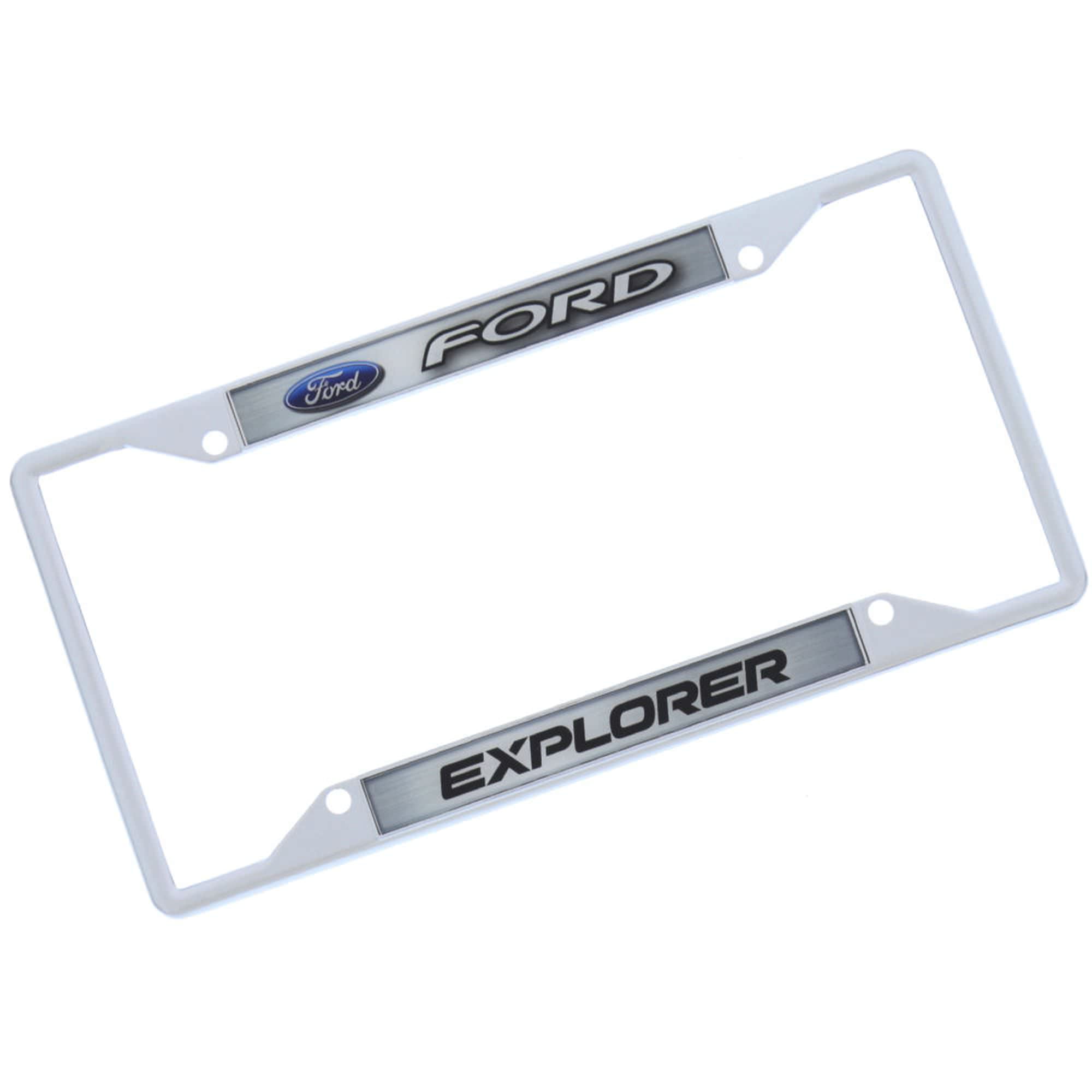 Ford Explorer License Plate Frame (Black) - Walmart.com