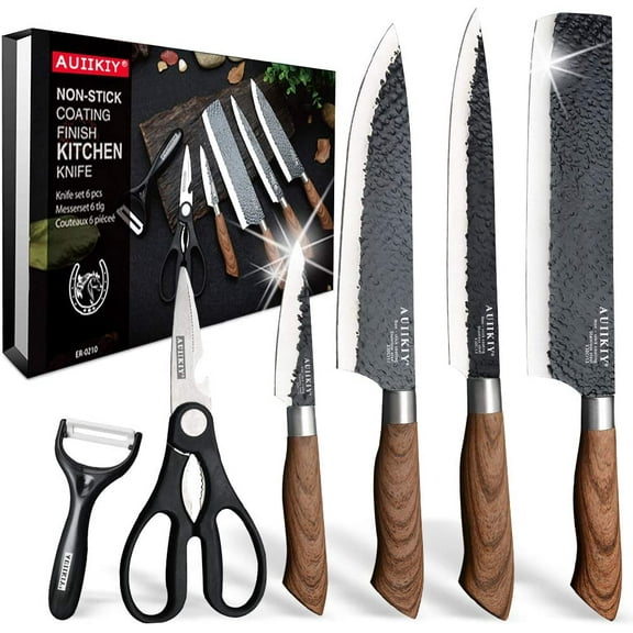 Knife Set 3 Pieces - Kitchen Knives 1.4116 High Carbon Stainless Steel ...