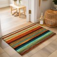 Area Rug Colorful Ripple Gradient Soft Rectangle Area Rugs Washable Rug ...