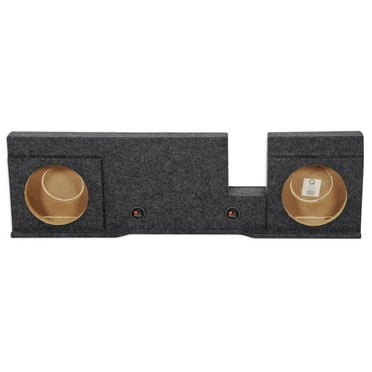2004-2006 Ford F-150 Super Crew Truck Kicker Comp C10 Dual 10" Sub Box 2 Ohm - Walmart.com