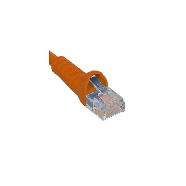 Icc ICC-ICPCSJ07OR Patch Cord- Cat 5e- Molded Boot- 7 ft. Orange ...