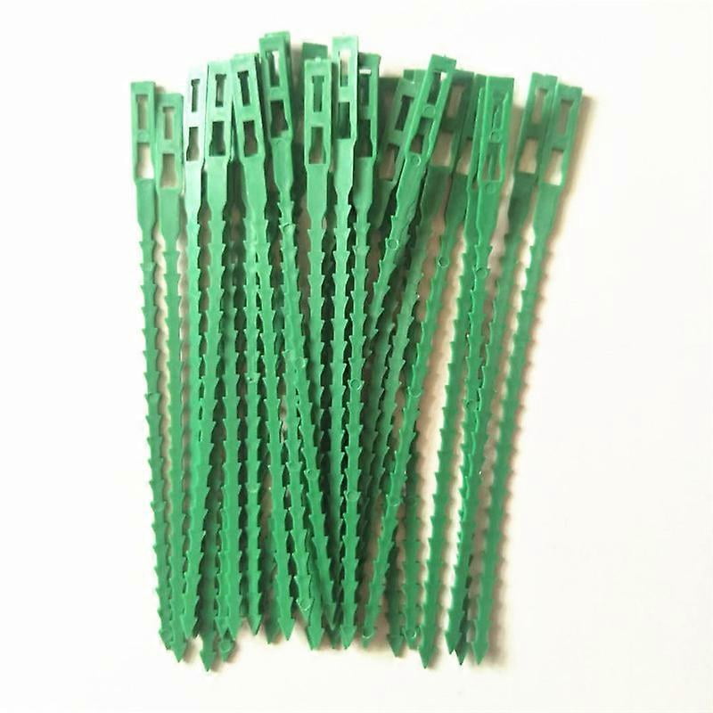 50 Pack Adjustable Plant Ties - Plastic Garden Clamp Ties - Reusable ...