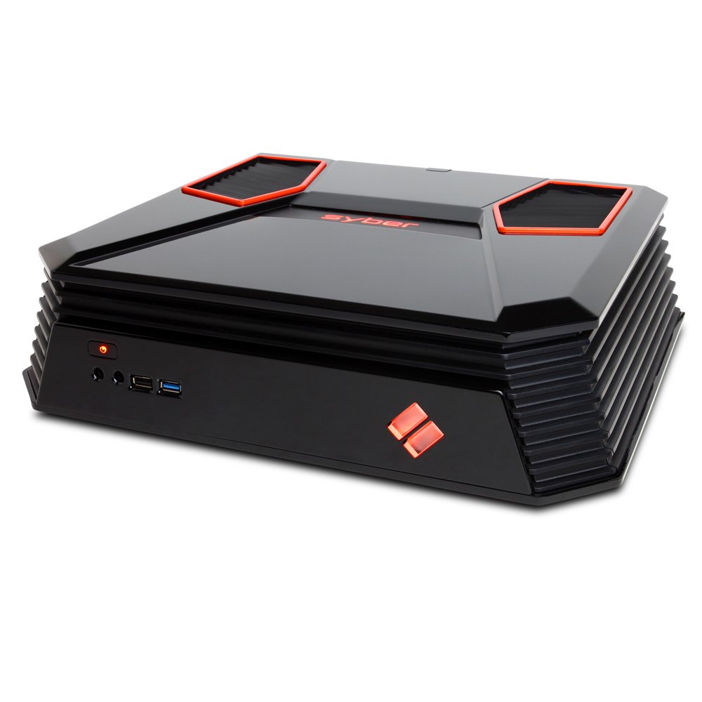 CYBERPOWERPC Syber SCCB100 Black Mini ITX Gaming Case - Walmart.com ...