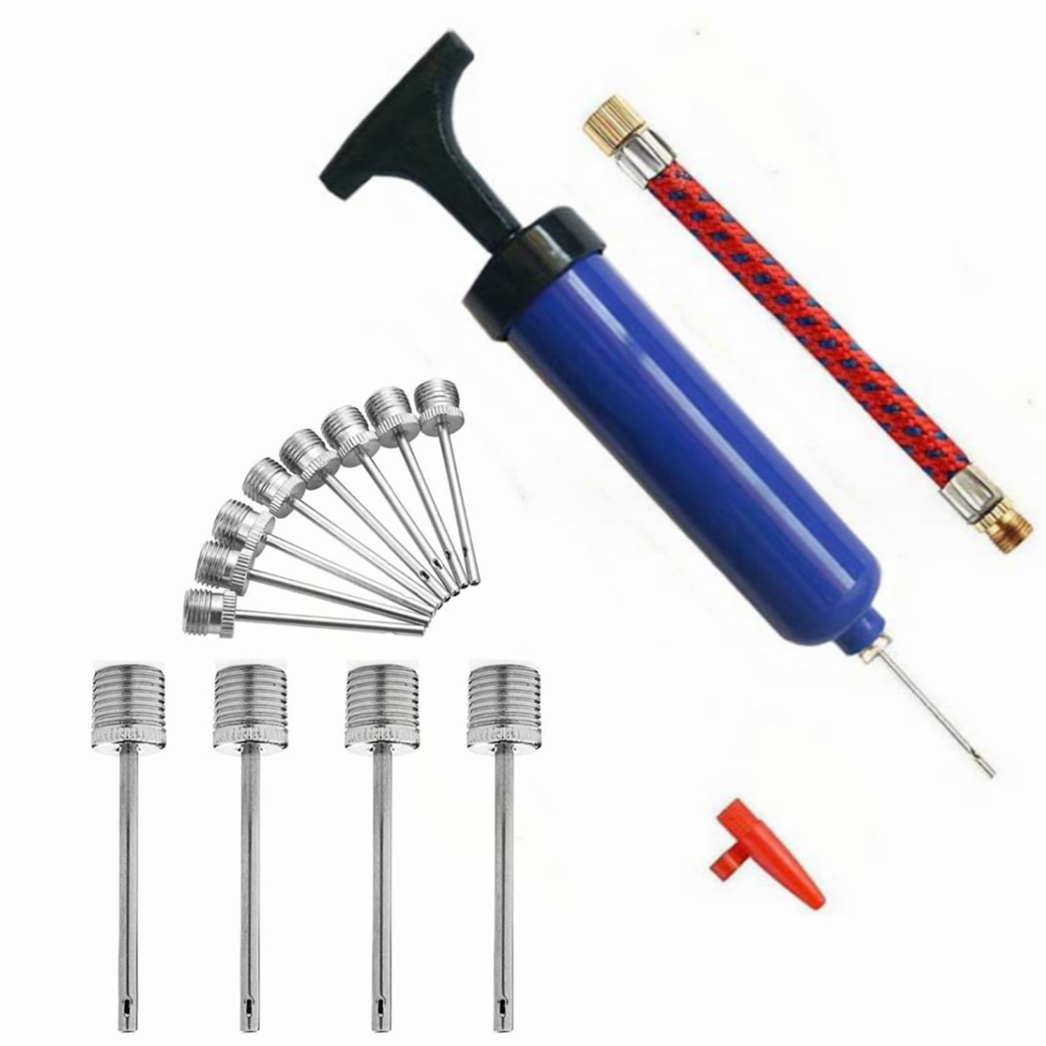 GIXUSIL Inflator Ball Pump with Air Pump Needle and Needles Valve ...