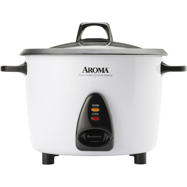 Aroma 20 Cup Dishwasher Safe Rice Cooker & Steamer, 4 Piece - Walmart.com