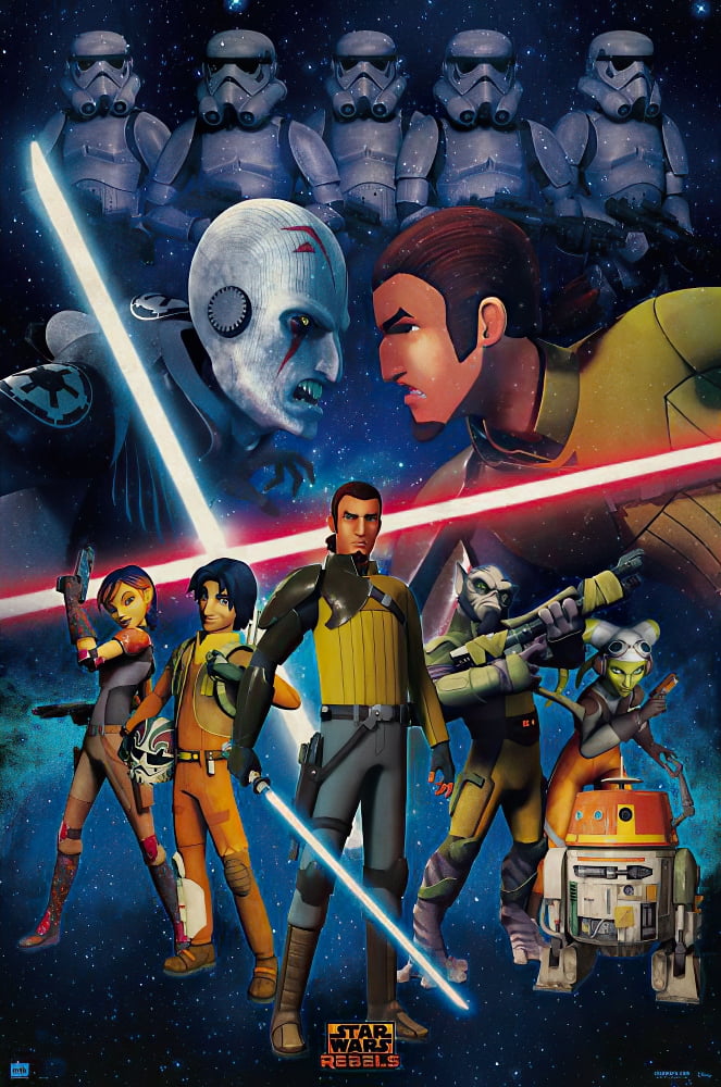 Star Wars Rebels - TV Show Poster / Print (Duel - Kanan Vs. The ...